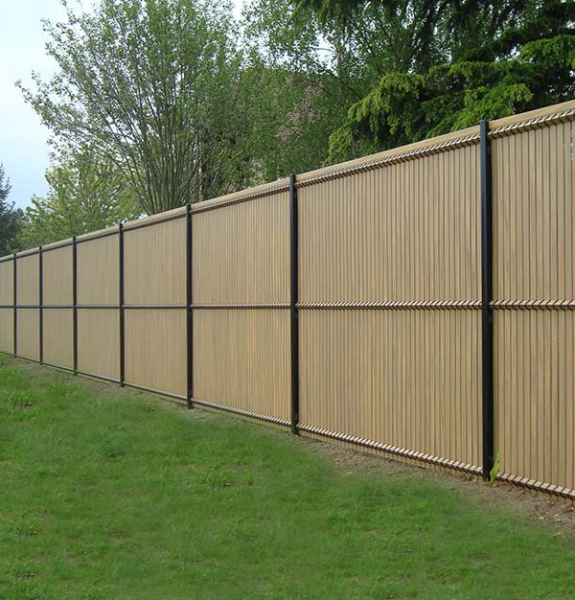 Kit d'Occultation Lattes PVC - Côté Clôture