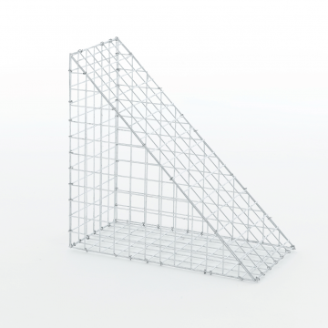 Clôture en gabion, mur en pierre grillagé, gabion décoratif