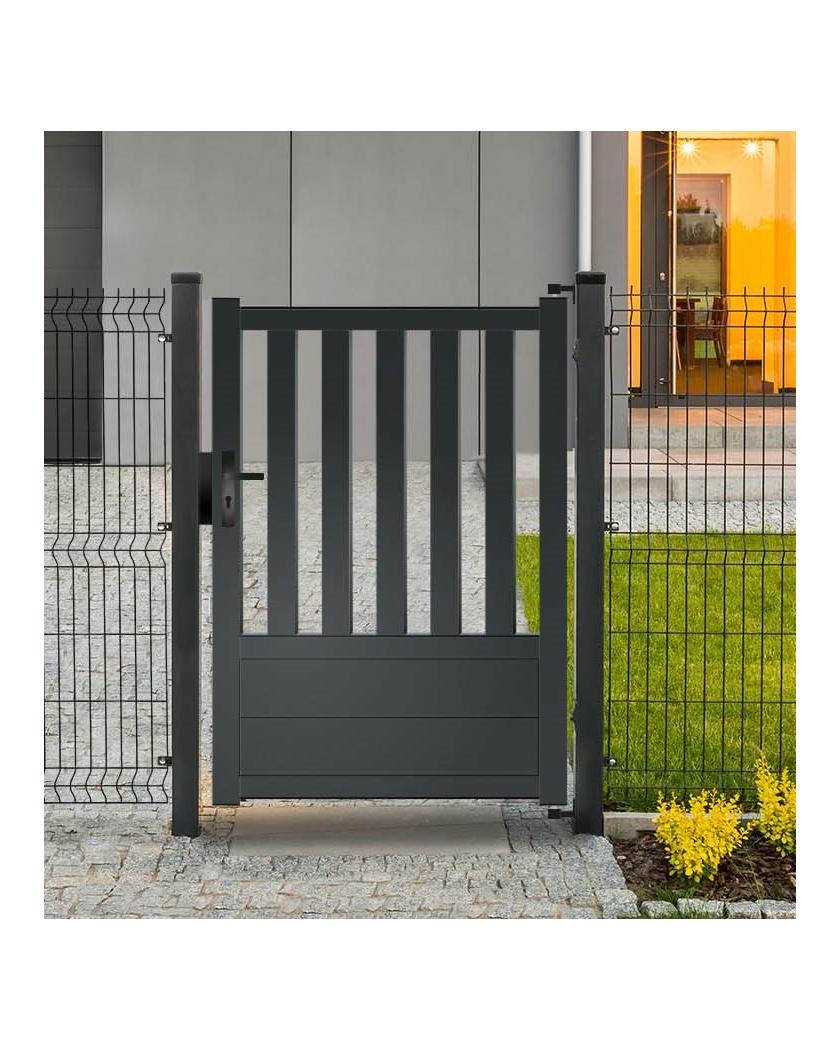 Portillon Métal Galvanisé pour portillon - Côté Clôture