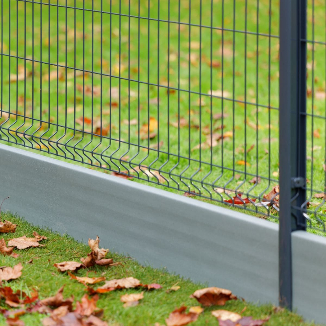 Soubassement pvc Recyplak, plaque de soubassement grillage rigide