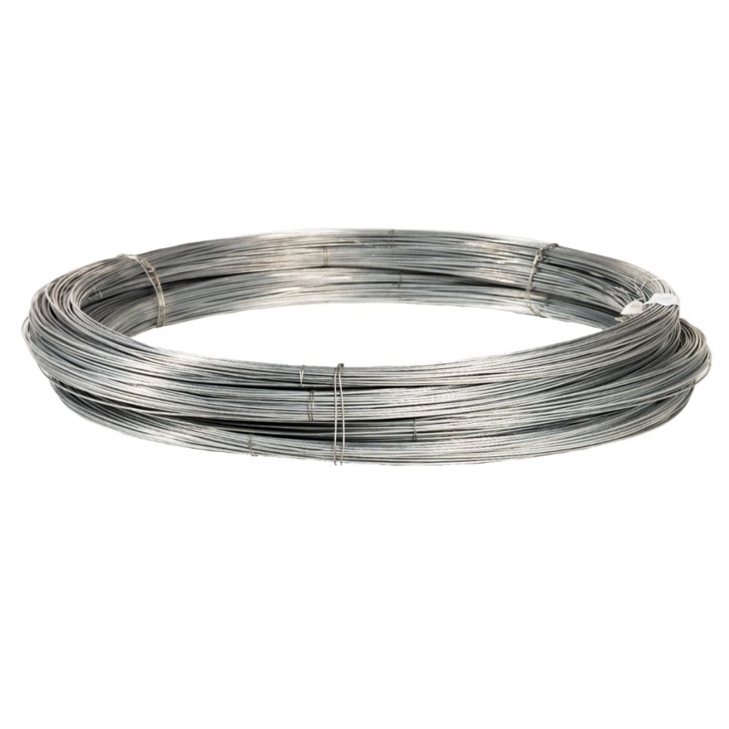 Fil recuit, fil galvanisé diametre 2.40 mm Côté Clôture