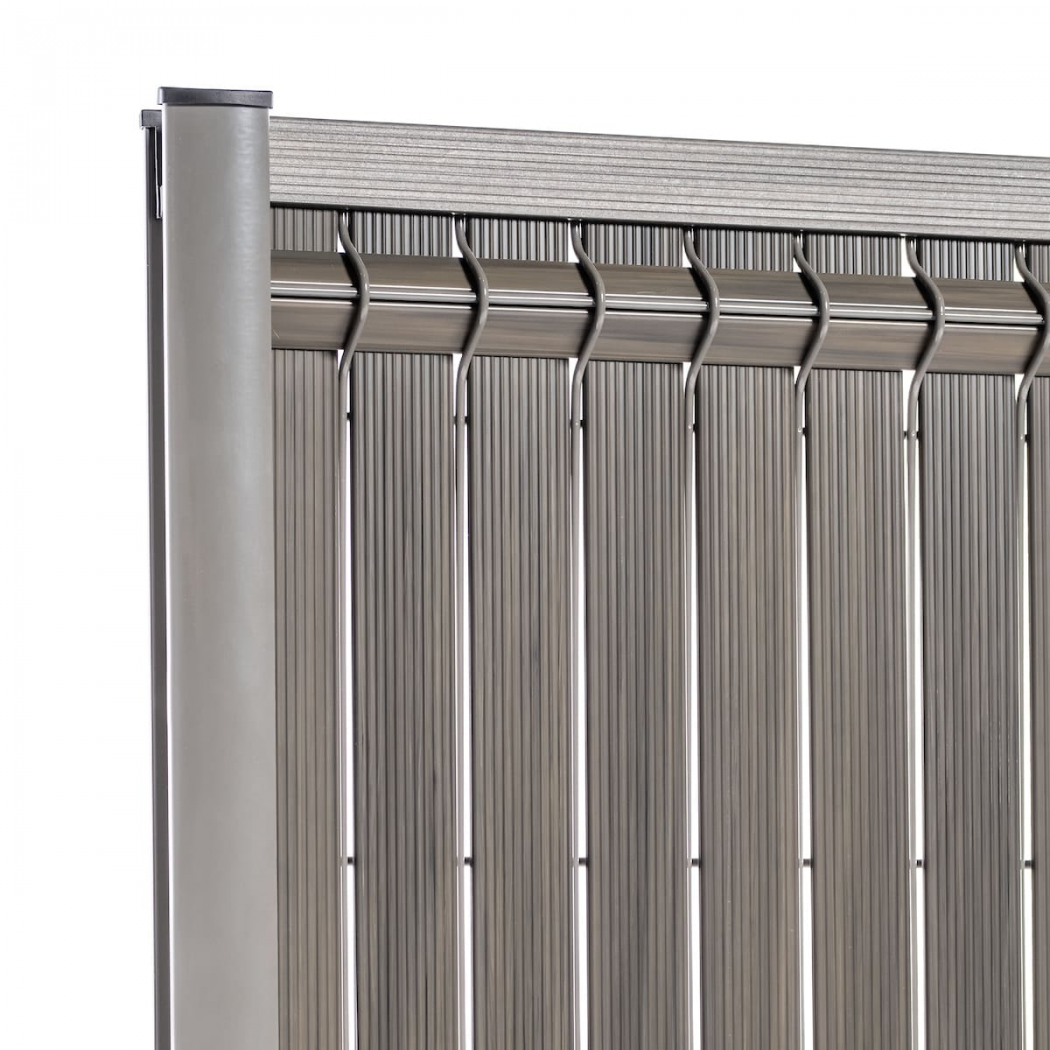 Kit d'occultation lattes PVC M55 - Côté Clôture