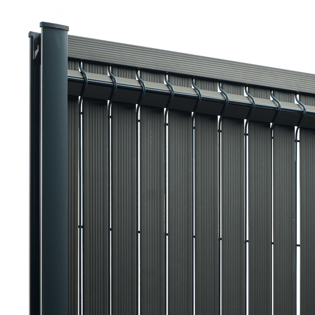 Kit d'Occultation Lattes PVC FIXUP - Côté Clôture